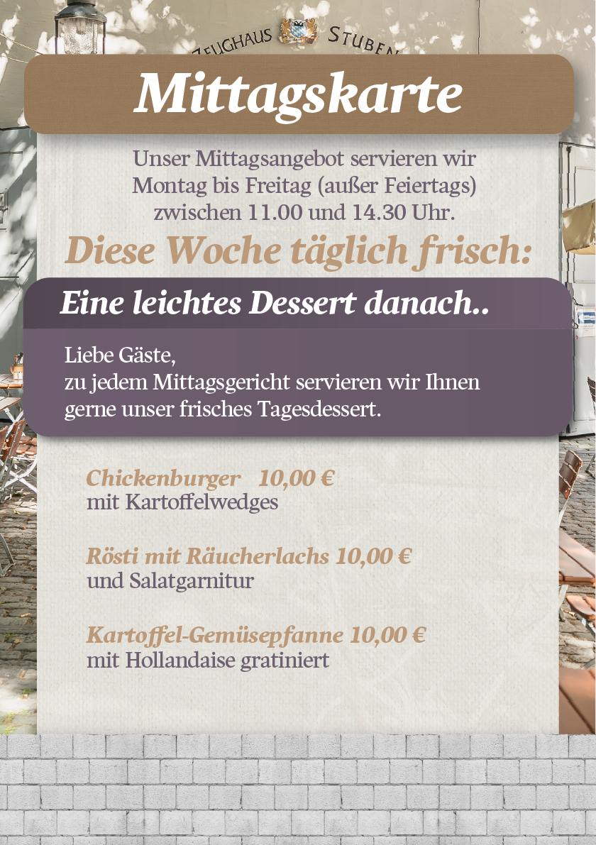 Sonntagsbrunch in der Augsburger Innenstadt | Frühstück & Mittagsbuffet